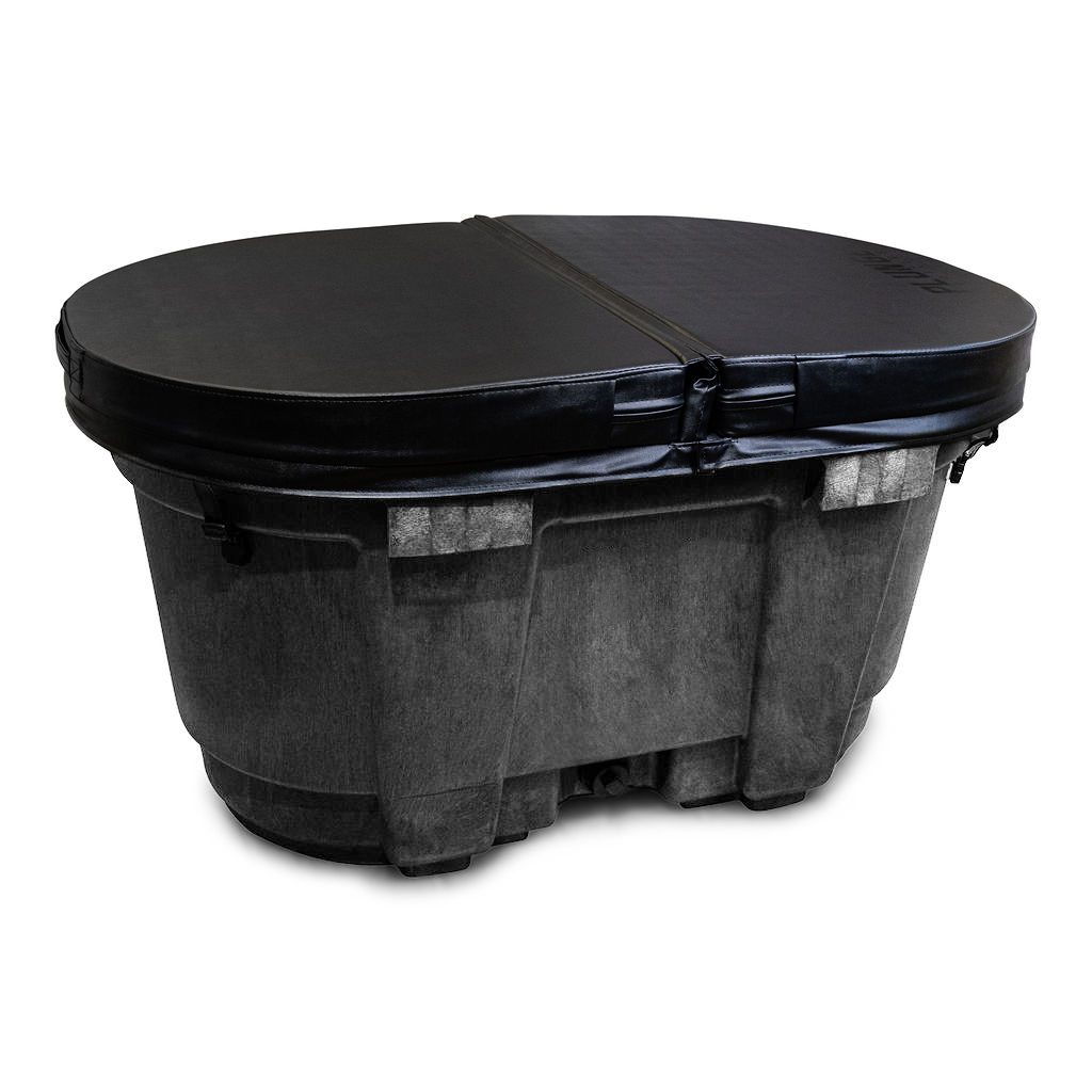 Plunge Crafters Insulated Stock Tank Cover - 150 Gallon - Black