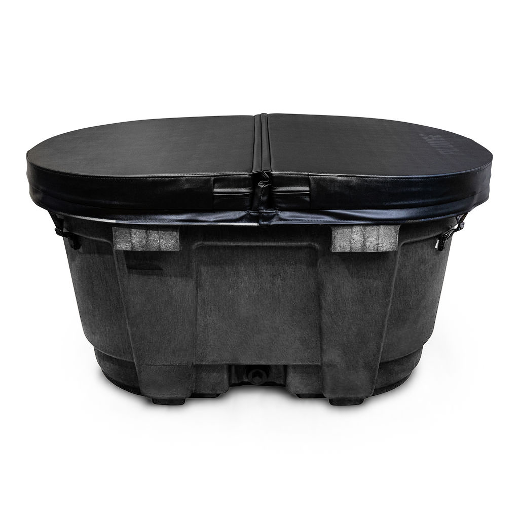 Plunge Crafters Insulated Stock Tank Cover - 100 Gallon - Black